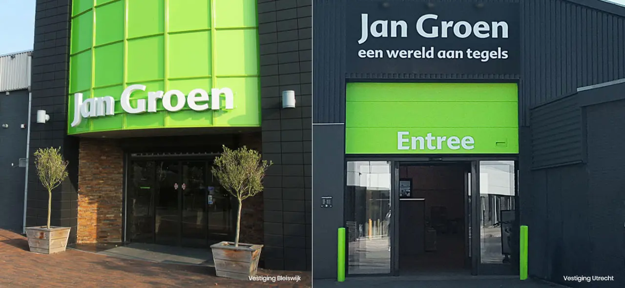 Vestigingen | Jan Groen Tegels